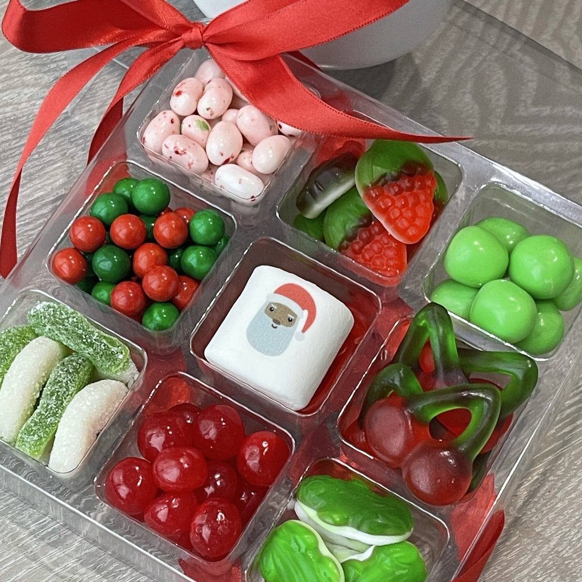 Santa Christmas Candy Box Festive Candy Gift Box Candy With A Twist