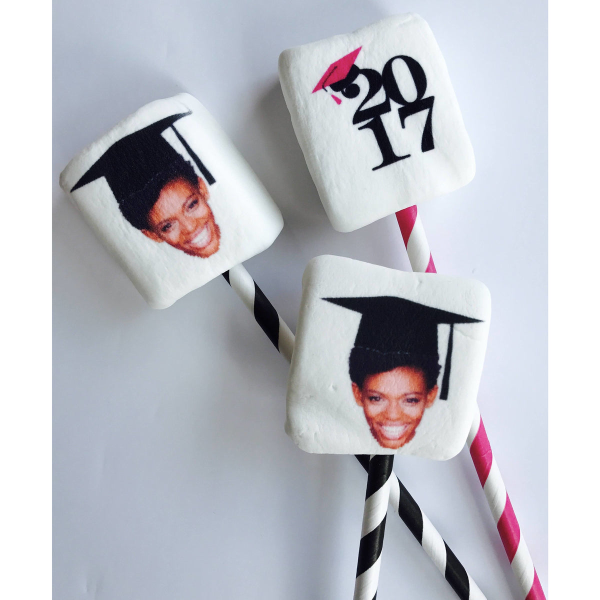 Custom Marshmallow Graduation Pops ImageMallows – Candy With A Twist